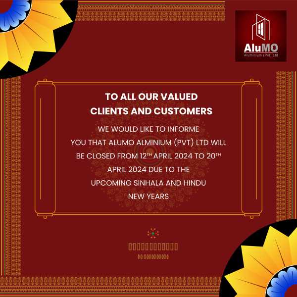 Aluminum Fabricators Sri Lanka - AluMO Aluminum Pvt Ltd