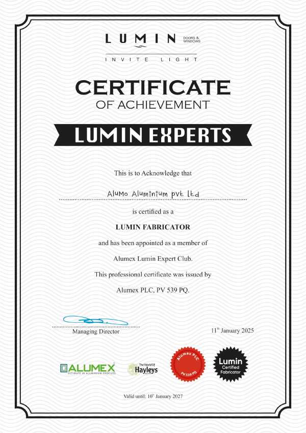 Aluminum Fabricators Sri Lanka - AluMO Aluminum Pvt Ltd
